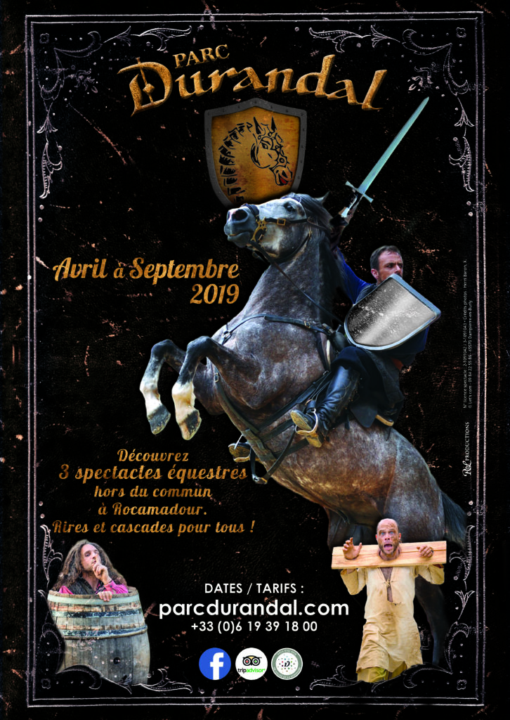 Parc Durandal Spectacle Equestre Rocamadour | Perigord.com